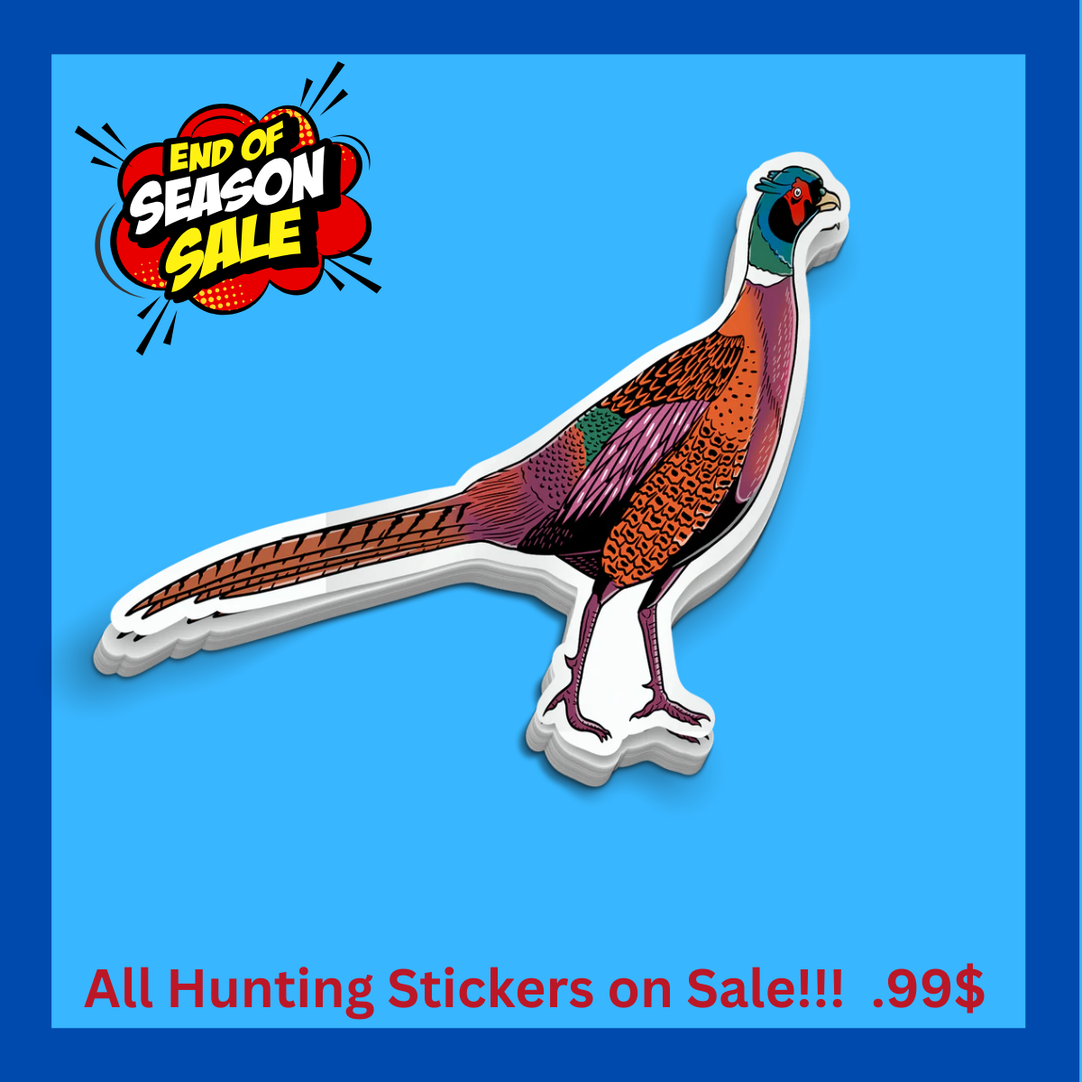 Pheasant - Sticker